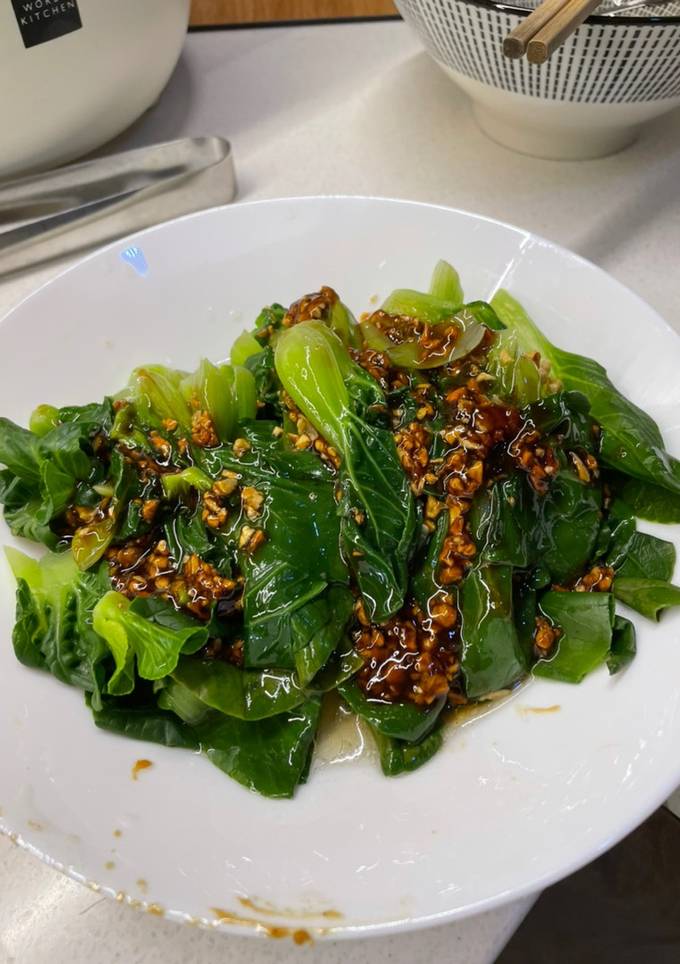 Mum’s vegetables: 小白菜 Recipe by Kass Ong - Cookpad