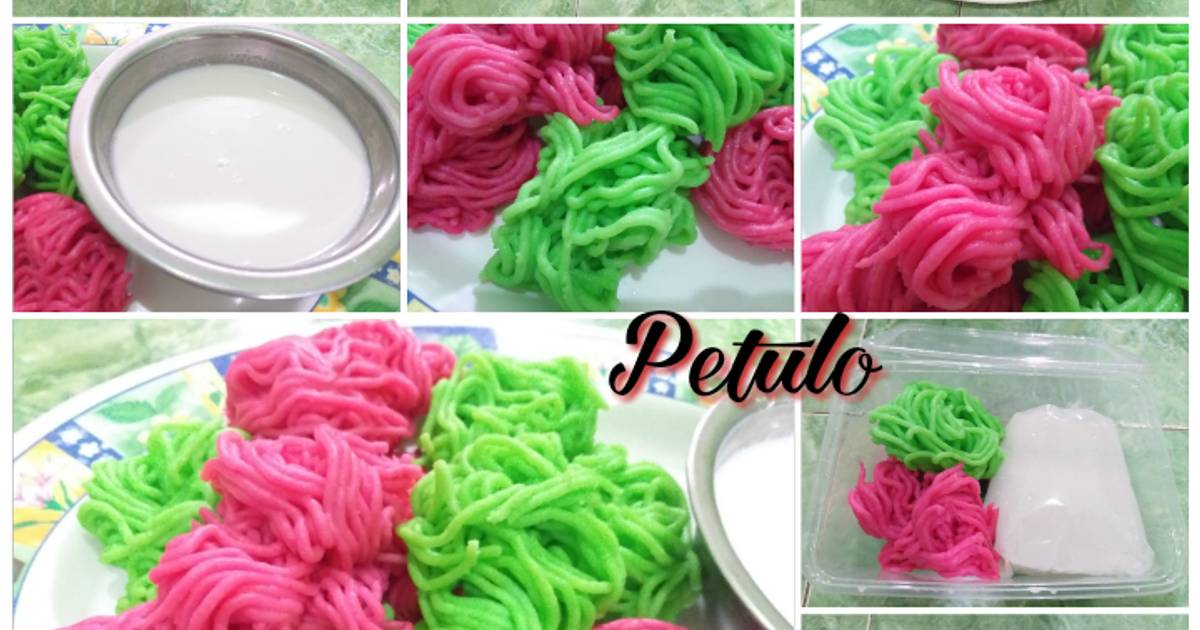 Resep Putu Mayang (Petulo) oleh Tyzaki_Kitchen - Cookpad