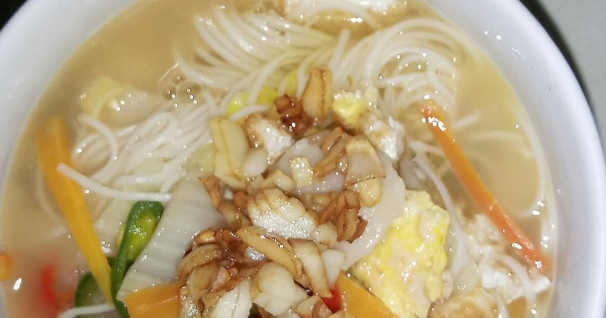 Resep bakso kuah bawang putih rumahan enak dan mudah - Cookpad