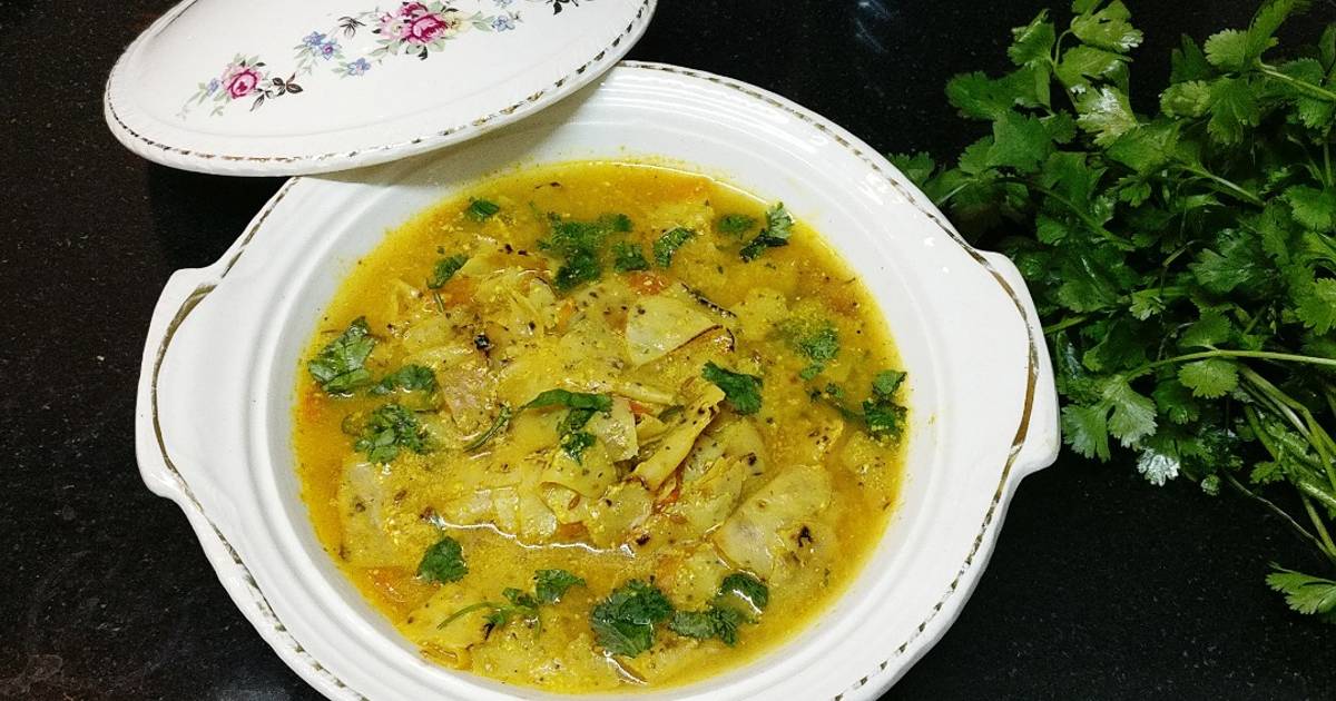 Rajasthani Papad ki sabzi Recipe by Sanchita Mittal - Cookpad