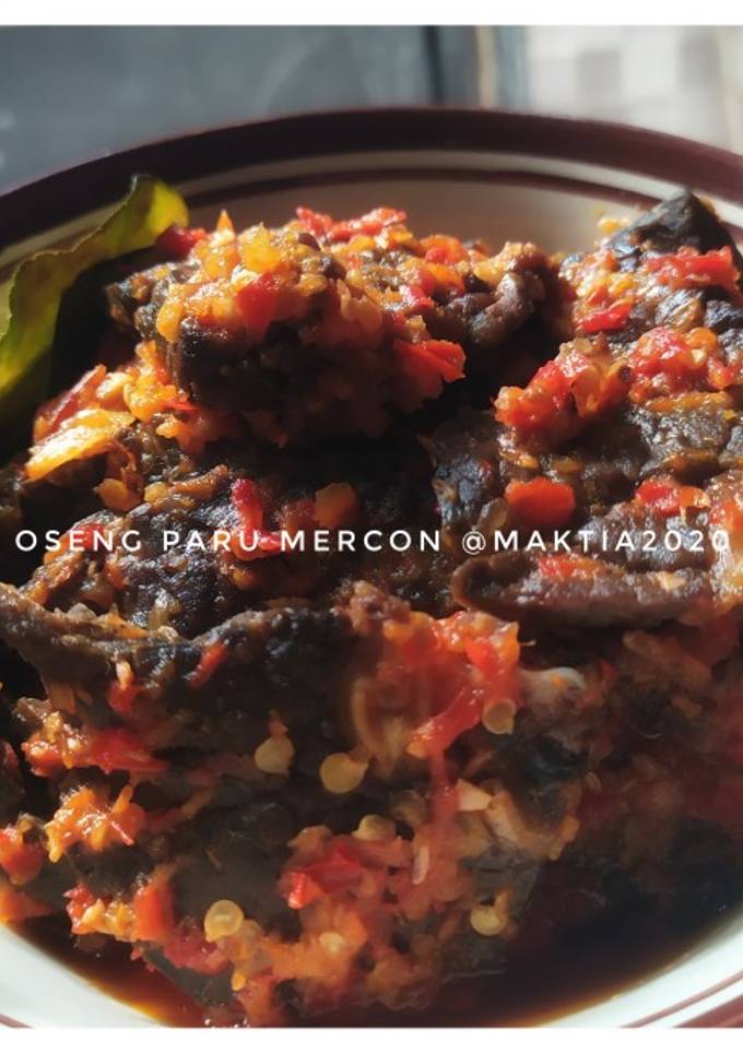Resep Oseng Paru Mercon oleh Septriyana Suryaningtyas (MakTia) - Cookpad