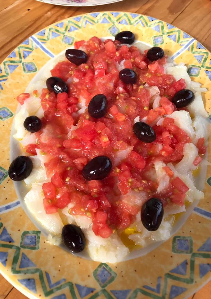 Esqueixada de bacalao Receta de Cooking by Marta- Cookpad