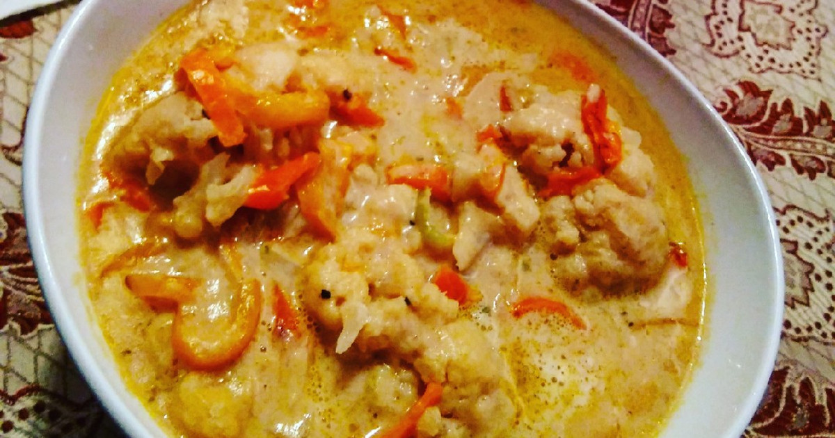 Coliflor En Salsa Blanca Con Pimiento Receta de OTata Tulia Tanagra ...