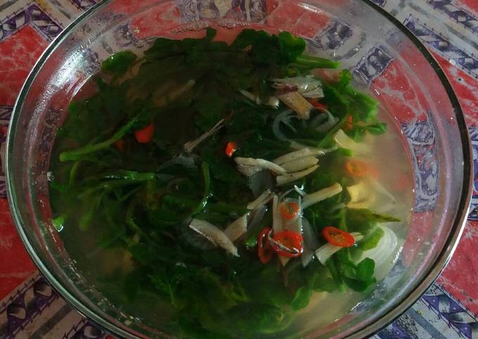 Resep Sup bayam air oleh erma96 - Cookpad