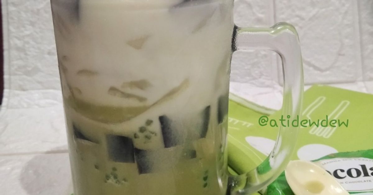 Resep *Es Cincau Jelli Matcha* oleh ati dewanthi - Cookpad