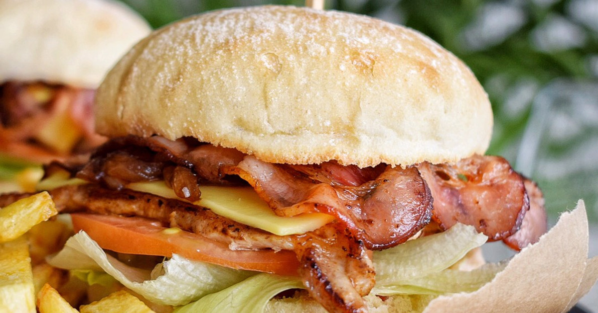 Hamburguesa De Lomo Al Grill Y Bacon 🥓 Receta de Dari Silva @darixlab