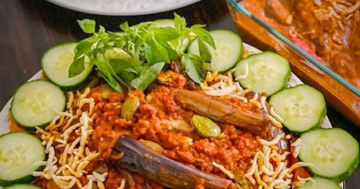 Resep sambal terong ungu rebus kemangi rumahan enak dan mudah - Cookpad