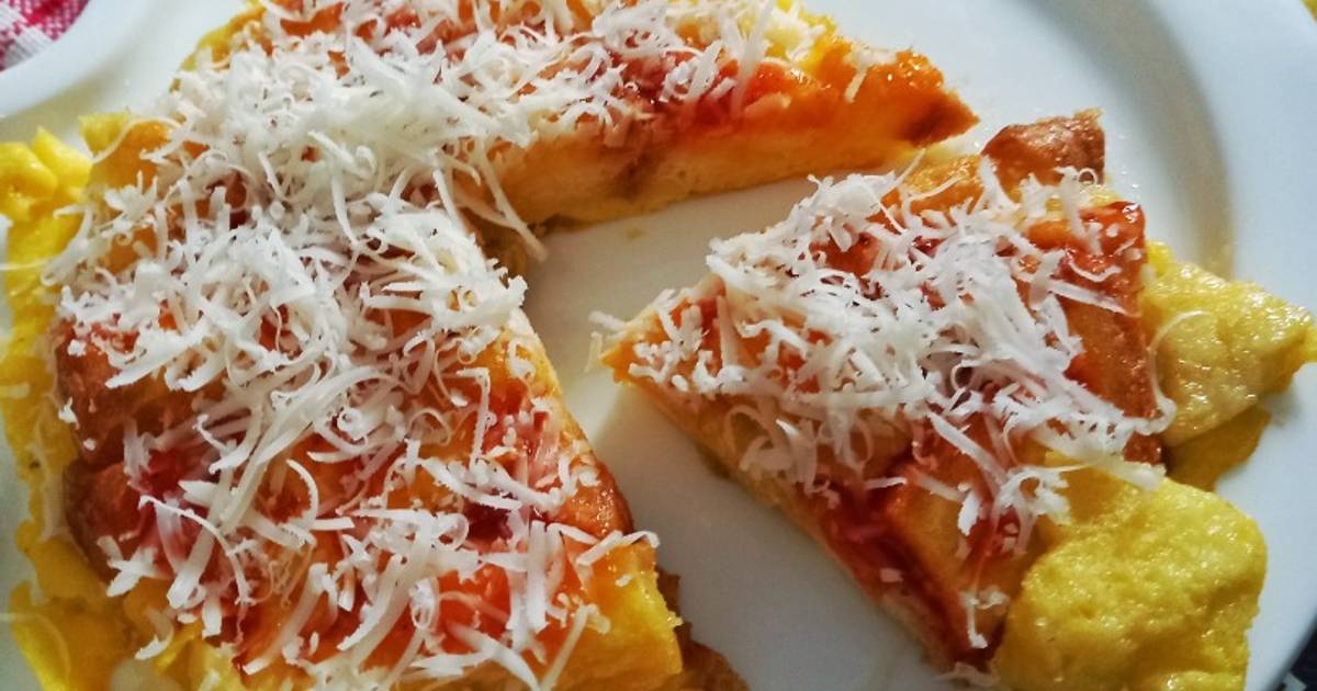Resep Pizza Roti Tawar oleh Endah Triana - Cookpad