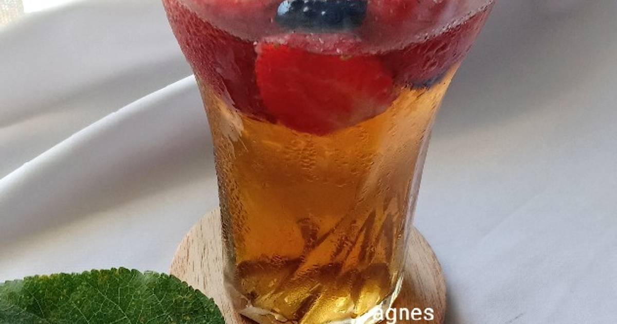 Resep Berry Tea oleh Agnes エミリア 💕 - Cookpad