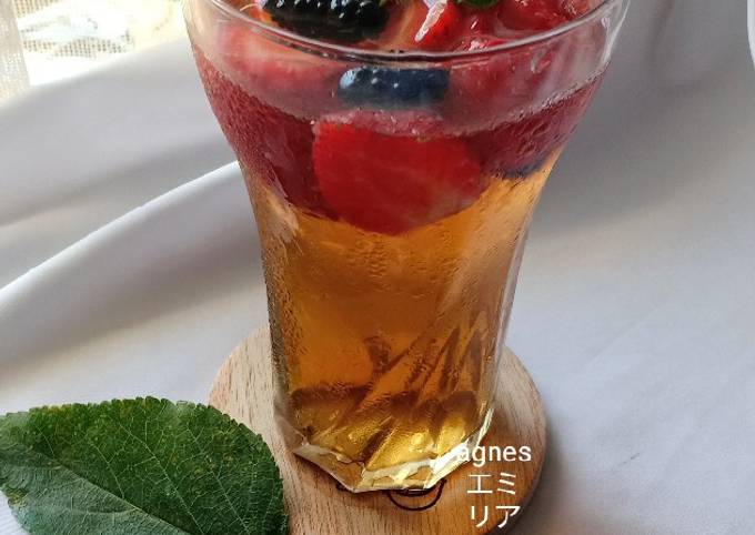 Resep Berry Tea oleh Agnes エミリア 💕 - Cookpad