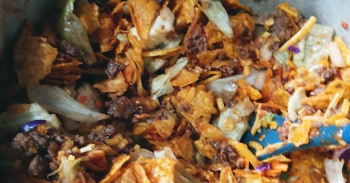 Tailgate Doritos Taco Salad Recipe By Pittbull Mom2014