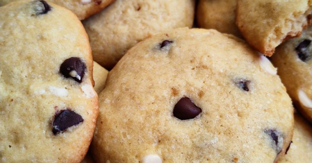 Cookies con chips Receta de Tamara🌸- Cookpad