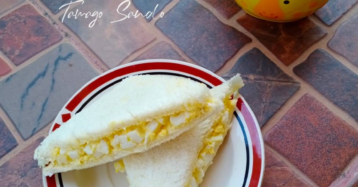 Resep Egg Mayo Sandwich (Tamago Sando) oleh Glian Tika - Cookpad
