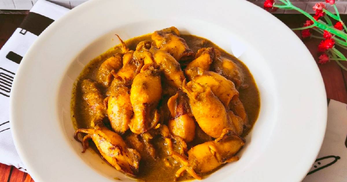 Resep Cumi Bumbu Kuning oleh Priska Koes - Cookpad
