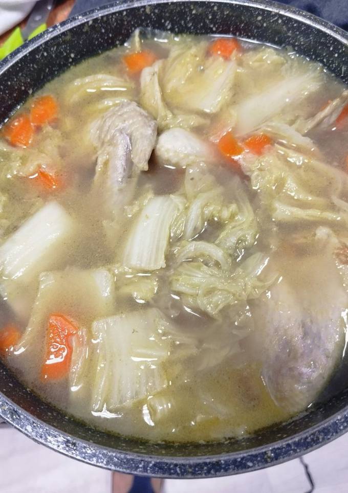 Resep SOP AYAM SAWI PUTIH (CHICKEN POOL SOUP) oleh Mahasiswa Low Budget ...