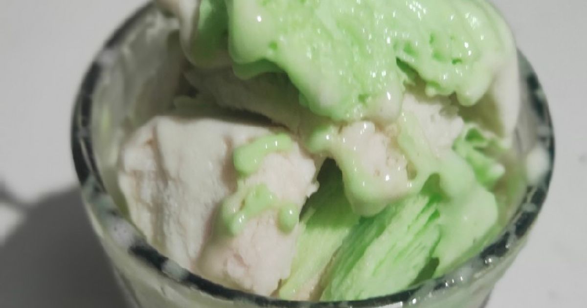Resep Es Cream Greentea Chocolatos 💚 oleh Dyan Adriani - Cookpad