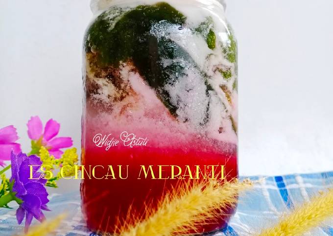 Resep Cincau Meranti (Merah Santan Roti) oleh Widjie Astuti - Cookpad