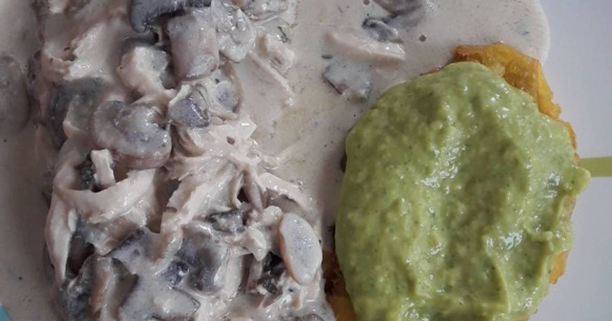 Patacón de pollo - 40 recetas caseras- Cookpad