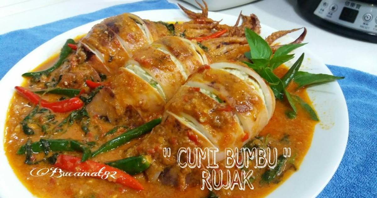 26 resep cumi-cumi bumbu rujak enak dan sederhana - Cookpad