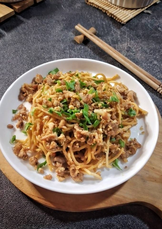 Resep Mie Goreng Pedas Manis Ekonomis ala Mie Gacoan oleh aniesaryono ...