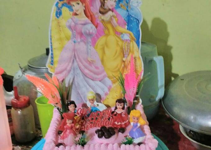 Resep Tart tema Princess oleh Hana Yulia Cahya Utami - Cookpad