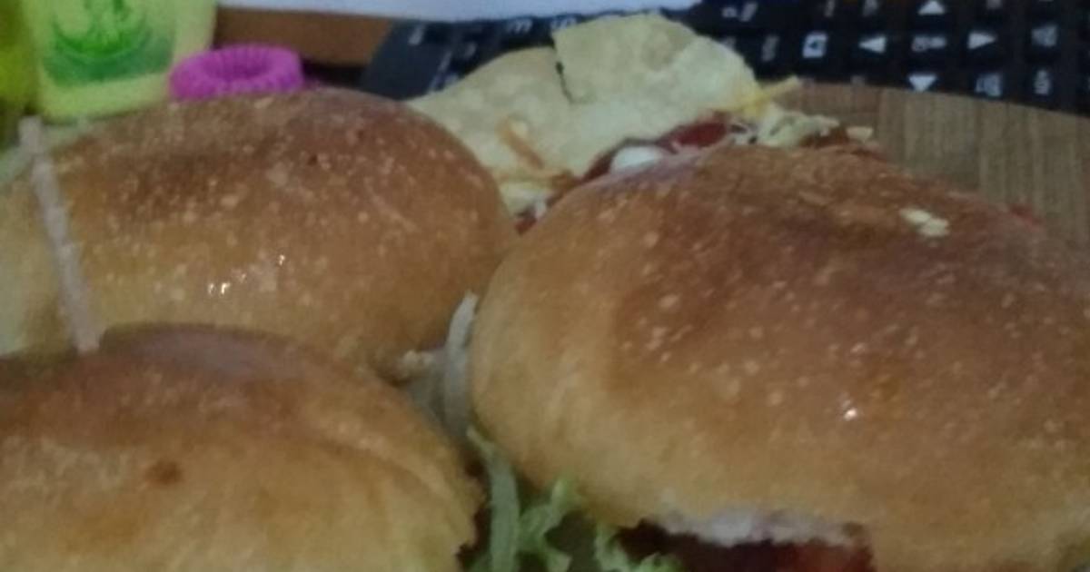 Resep Burger mini oleh nurli - Cookpad