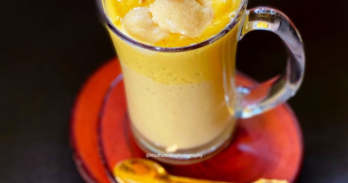 Alphonso Mango Milkshake Recipe by Madhumita Bishnu - Cookpad