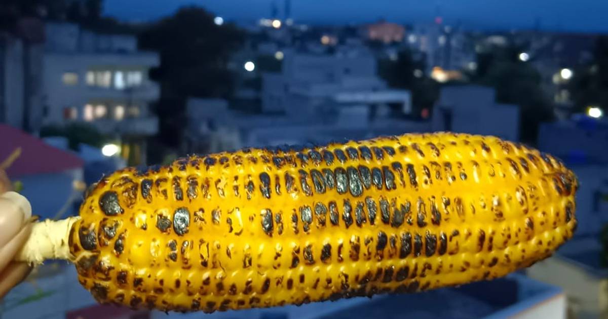 Rosted sweet corn Recipe by Dolly Kachhwani - Cookpad