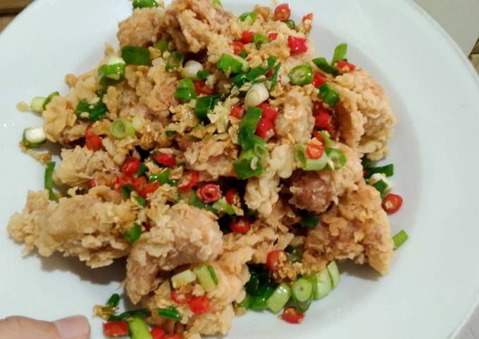 Resep Ayam cabe bawang oleh Neaa - Cookpad