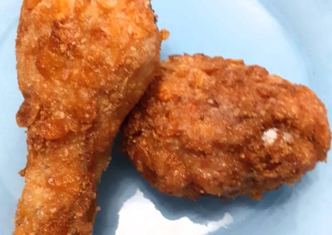 Pollo frito como en KFC Receta de Erica Schmidt- Cookpad