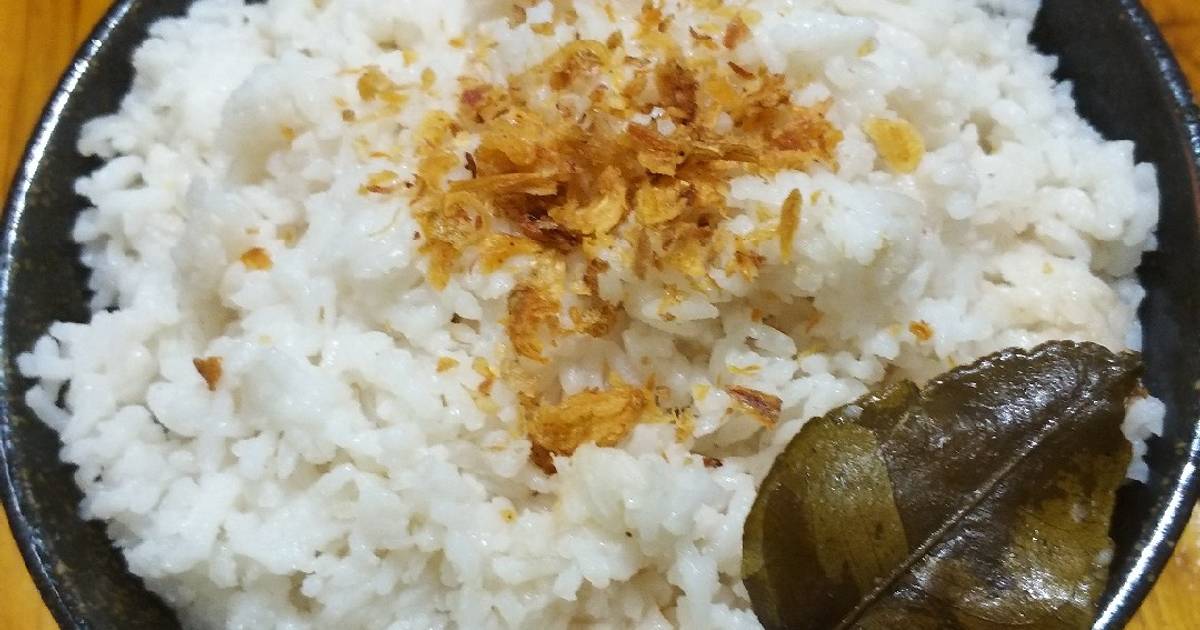Resep Nasi Uduk Rice Cooker oleh Intan Karma - Cookpad