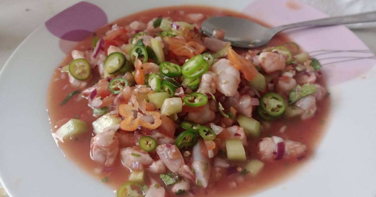 Ceviche de pescado Receta de Yoshio Frias L.- Cookpad
