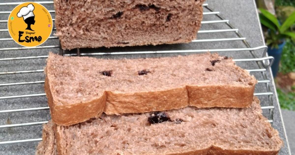 Resep Roti Tawar Coklat oleh Dapur Esmo - Cookpad