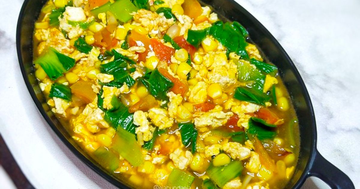 Resep tumis pakcoy jagung pipil rumahan enak dan mudah - Cookpad