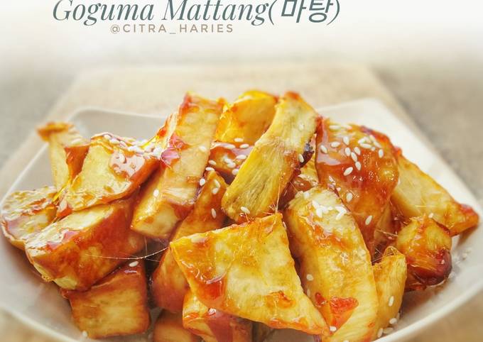 Resep Goguma Mattang(고구마 맛탕) oleh Citra Haries - Cookpad