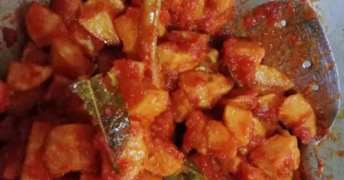 Resep Sambal kentang goreng oleh Hapsoh Auliaa - Cookpad