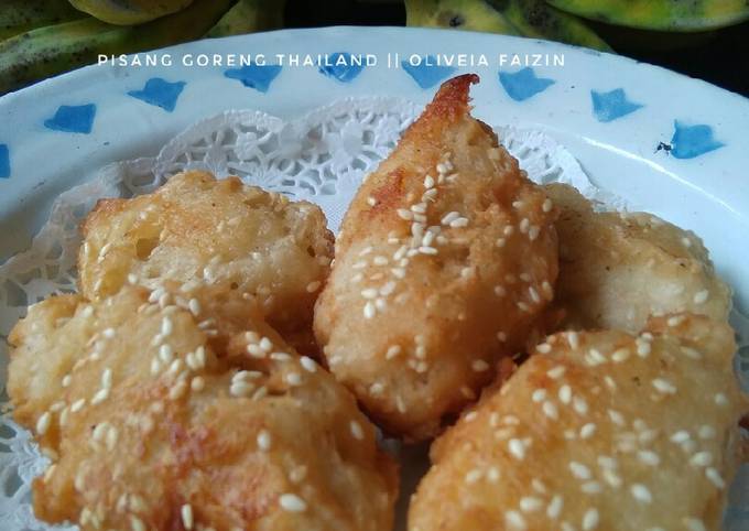 Resep 352) Pisang Goreng Thailand oleh Oliveia Faizin - Cookpad