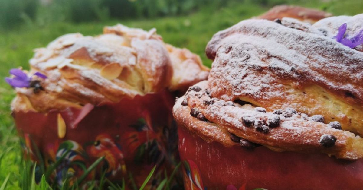 Przepis na Paska Krafin Czyli Kolejna Ukraińska Babka Wielkanocna ...