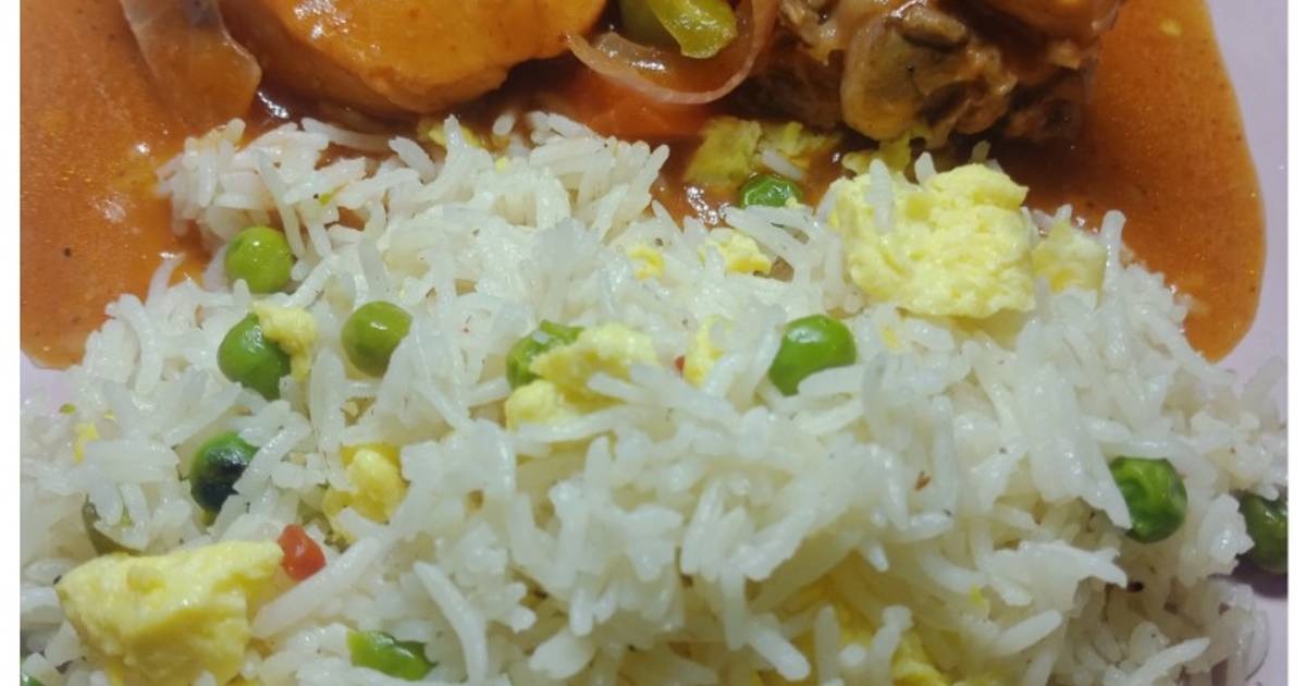 Shashlik With Fried Rice Recipe by Hira Naz - Cookpad