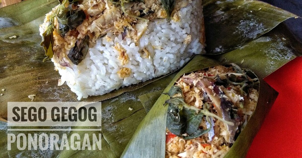 Resep Sego Gegog Ponoragan #Pr Uuenaktenanrek oleh Mahmudahmoo - Cookpad