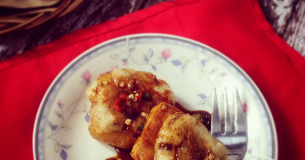 Resep Tahu Pletok Aka Tahu Aci oleh Ibu Malka - Cookpad