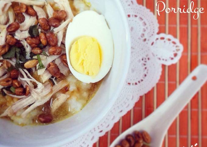 Resep Bubur Ayam Sehat oleh Ibu Malka - Cookpad
