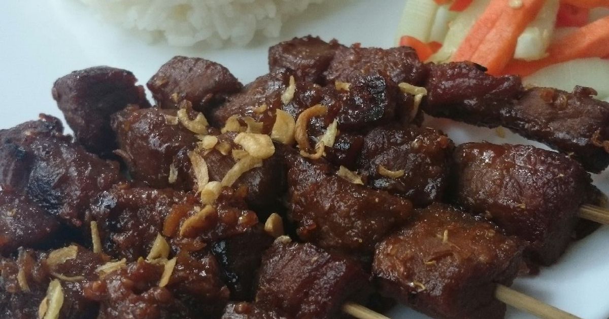 Resep Sate Manis Berempah oleh Evi Khalisa 🍜DjowoKlaten - Cookpad