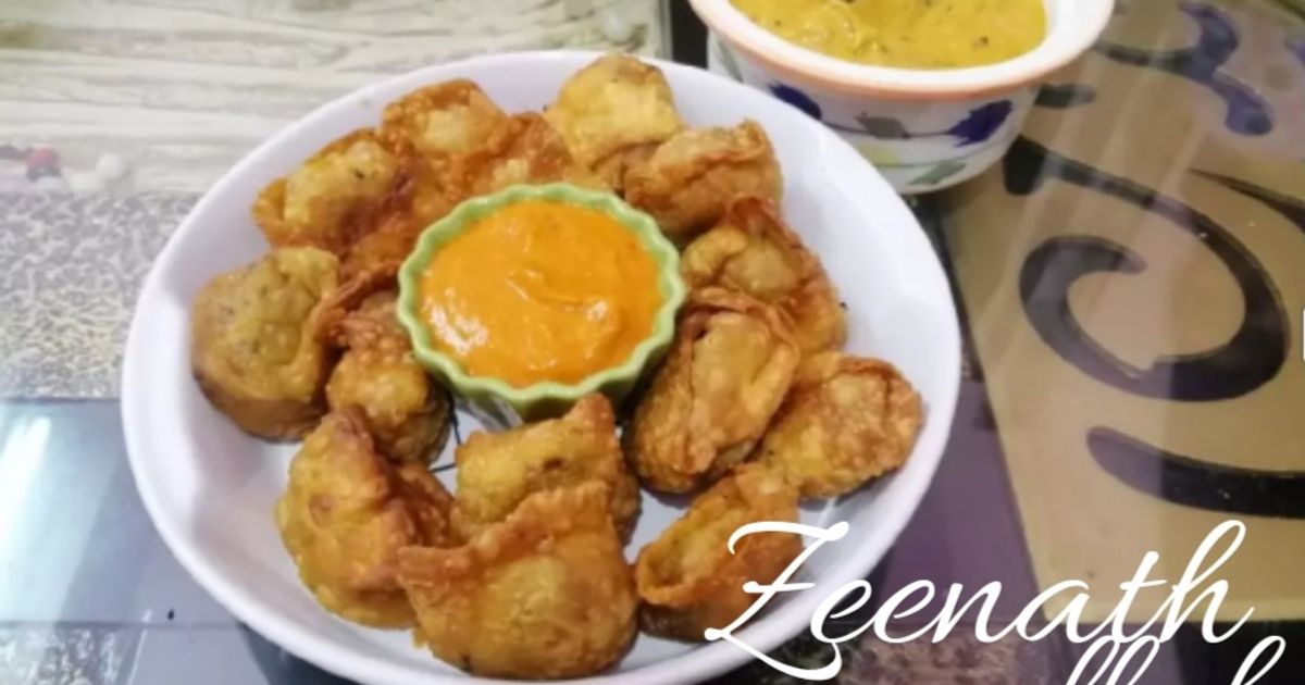 Fried Chicken Momos Recipe by ZMA - Cookpad