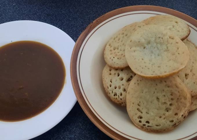 Resep Roti beras dan saos gula merah oleh Fitry El-farihah - Cookpad