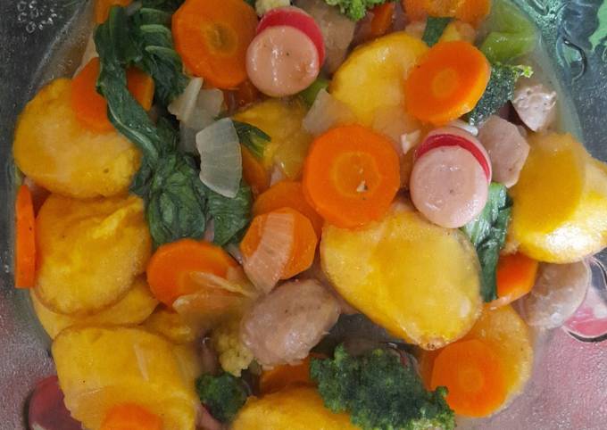 Resep Capcay tofu sosis dan bakso oleh Sulistyorini - Cookpad