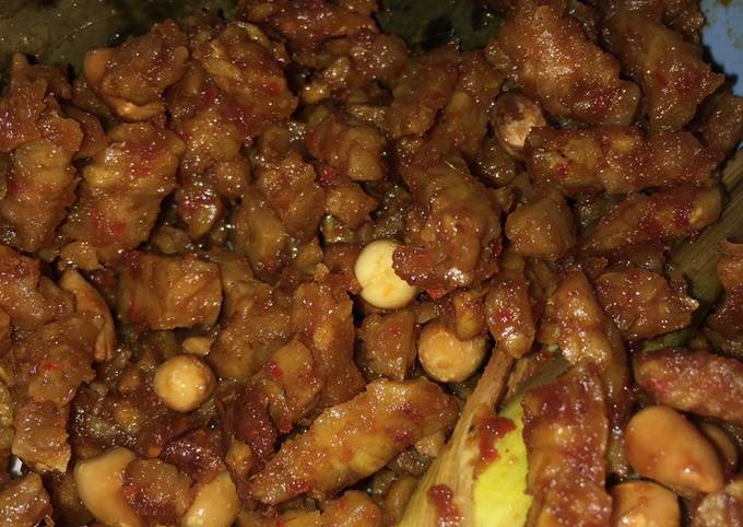 Resep 2. Tempe kacang pedas manis oleh Adinda Putri - Cookpad