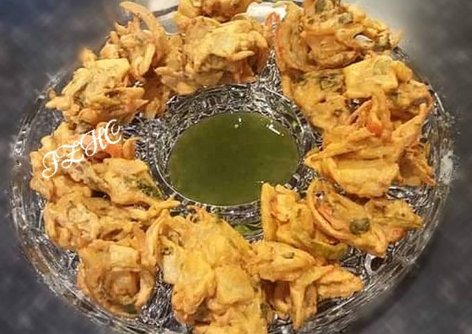 🥗🥘Mix Vegetable Pakora🥘🥗 Recipe by Irum Zaidi Home Cooking - Cookpad