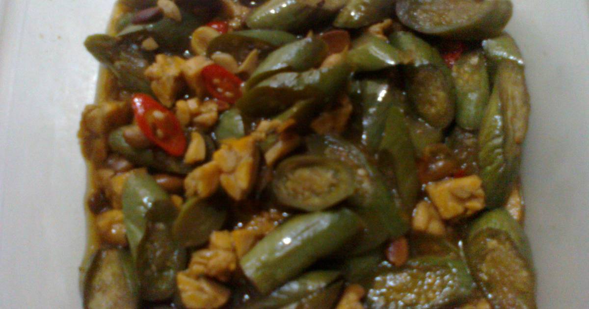 Resep Tauco Tempe & Terong Telunjuk oleh Nadya Theresia - Cookpad