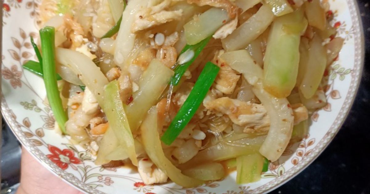 Sautéed Hairy Melon With Vermicelli Chinese Style Recipe by Ruth ...
